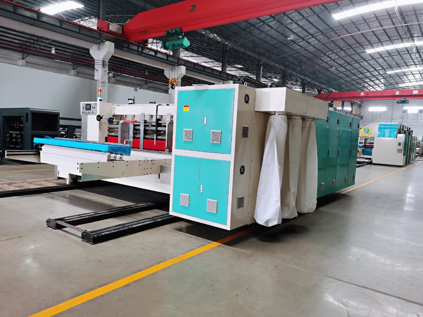 Flexo Corrugated Box Printing Machine Multi Color 300 Sheets/Min